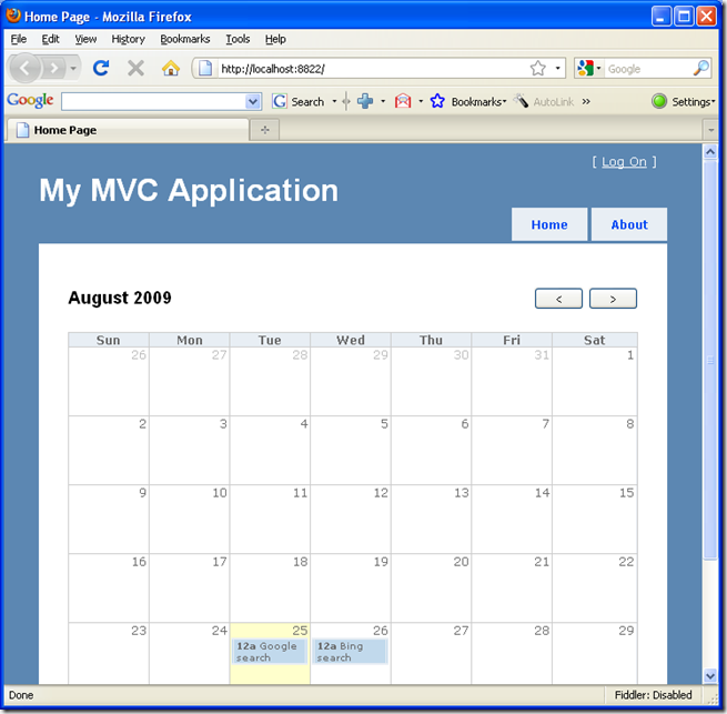 Stephan Zaharievs Blog Jquery Fullcalendar And Aspnet Mvc